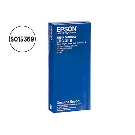 Cinta Epson ERC‑31B negro (38507) - 20milproductos.com