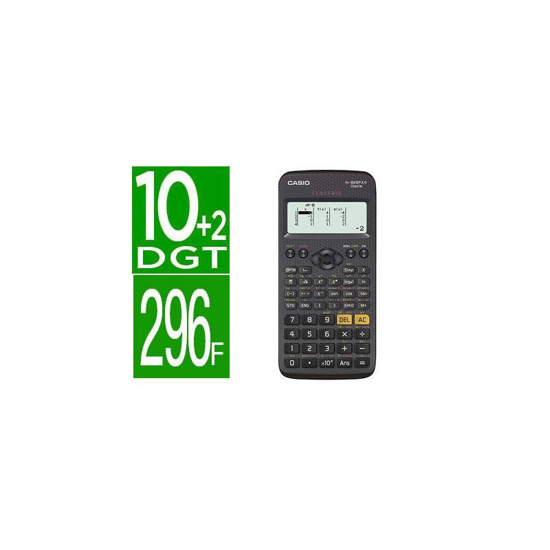 Calculadora casio fx-82sp cw iberia classwiz cientifica + 300 (77740)